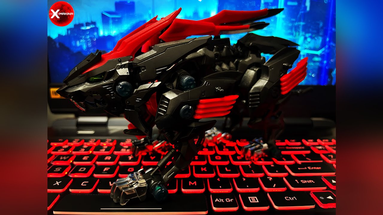 Evil Liger Mirror Chrome Blade Claws Painted - YouTube