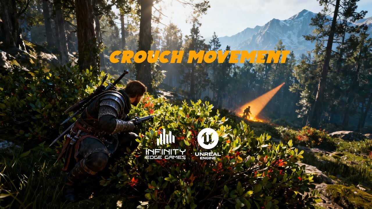 #48 Stealth | Crouch Movement | RPG Framework in Unreal Engine 5 - YouTube