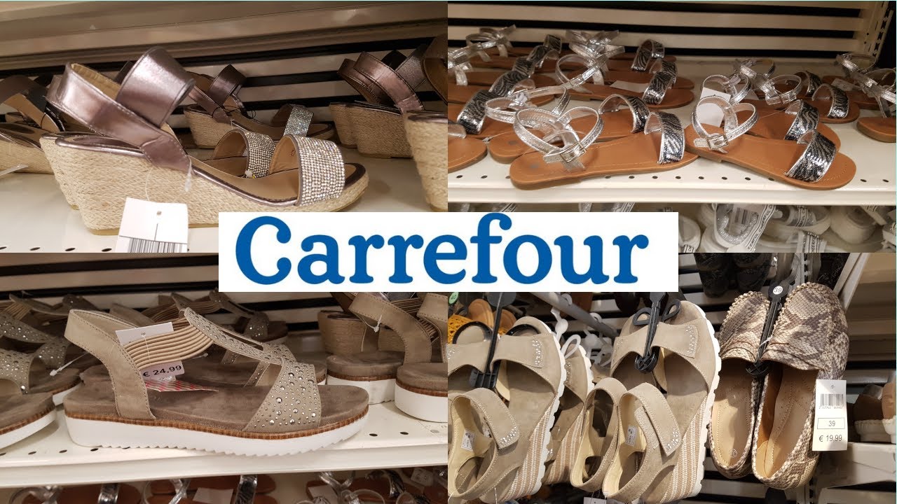 Carrefour arrivage nouvelle collection pour l'été 2020 sandales tongs ...