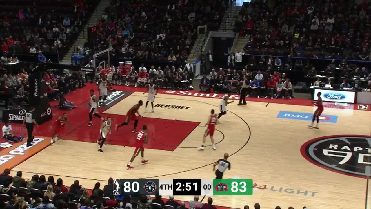 Trey Davis (34 points) Highlights vs. Raptors 905 - YouTube