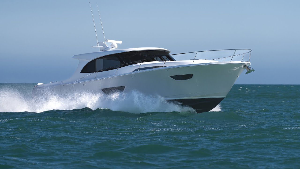 ECLIPSE 505 Shadow Express Cruiser Launch Media Release video from HMY Yachts - YouTube