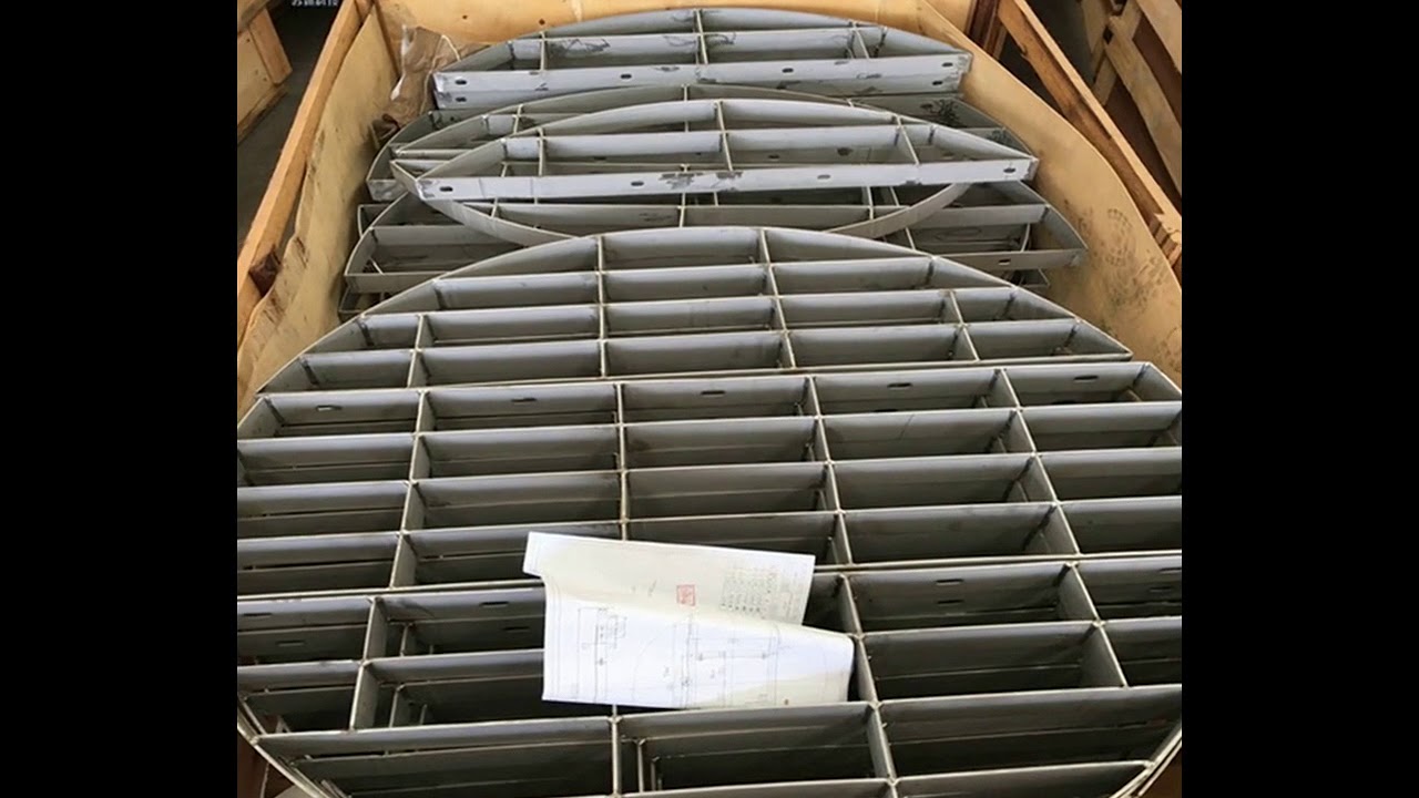 Column Liquid Distributor with Bed Limiter - YouTube