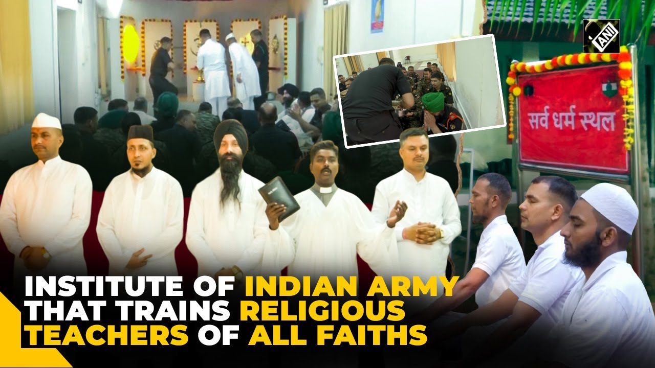 Indian Army trains multi-faith religious leaders at INI for national ...