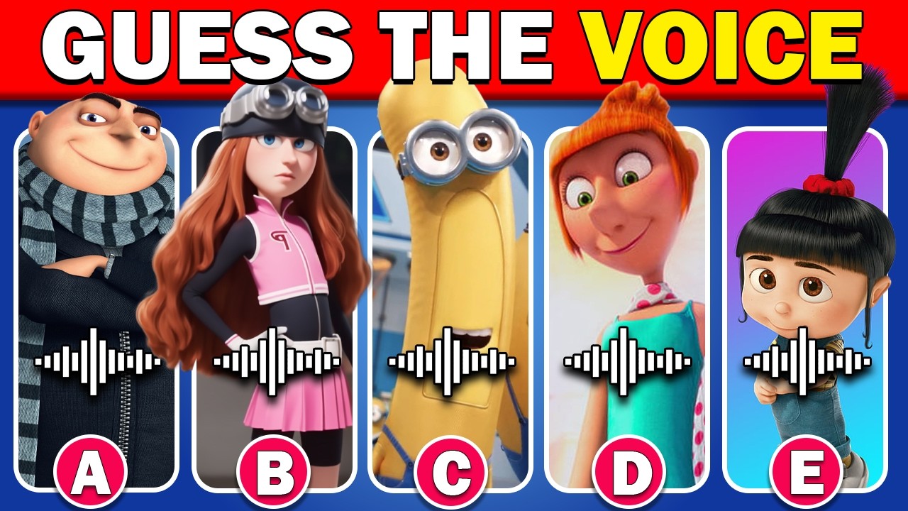 Despicable Me 4' Quiz | Guess the Despicable Me 4 Characters by their ...