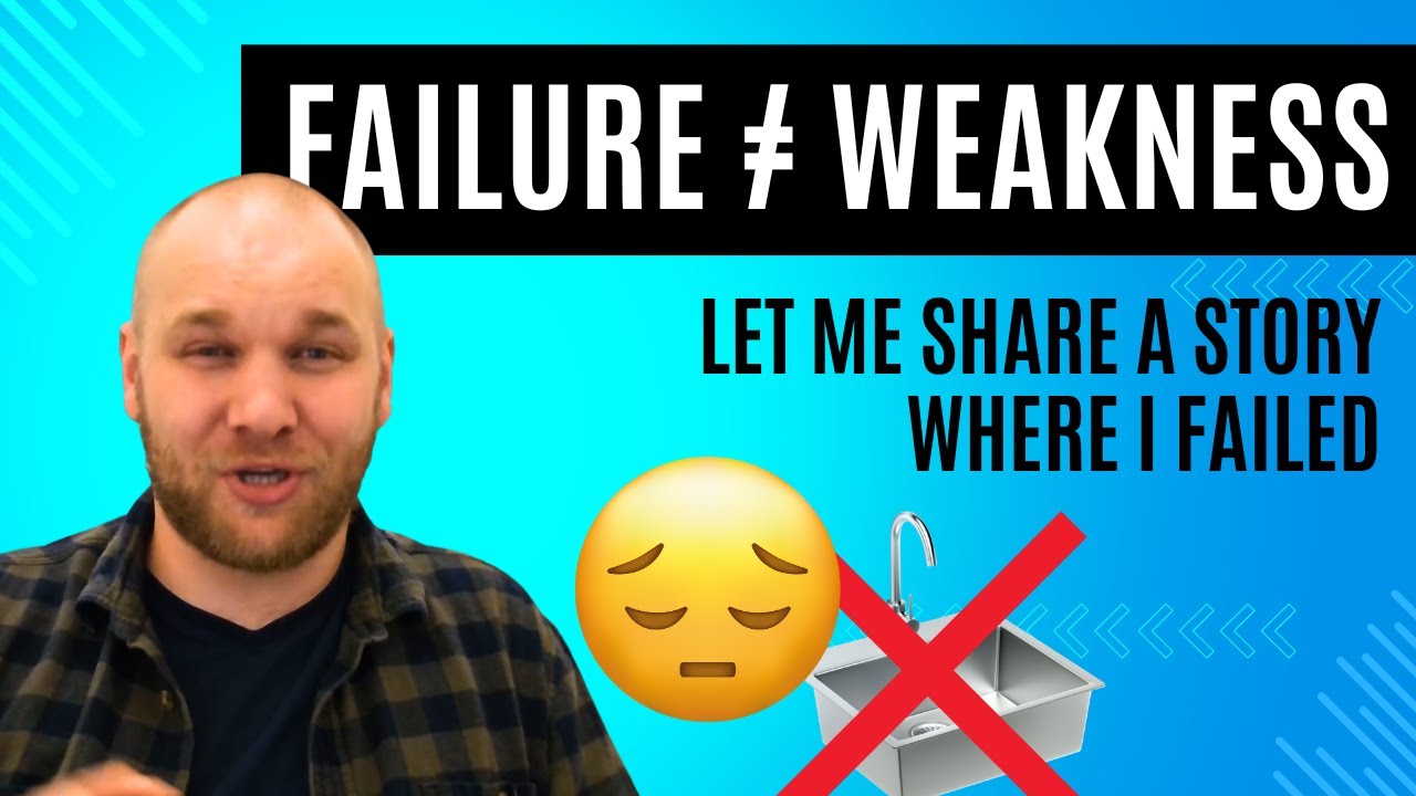 Failure Isn’t the Enemy—Quitting Is - YouTube