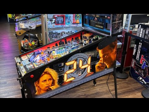 Stern "24" Pinball Machine (Save the President) EPIC Game Play - YouTube