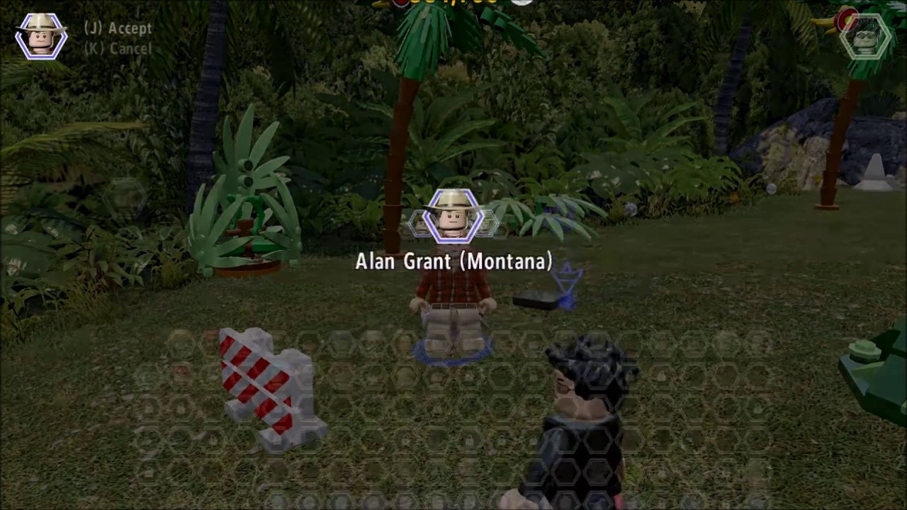 Lego Jurassic World. Dr Grant & Robert Muldoon find a gold brick ...