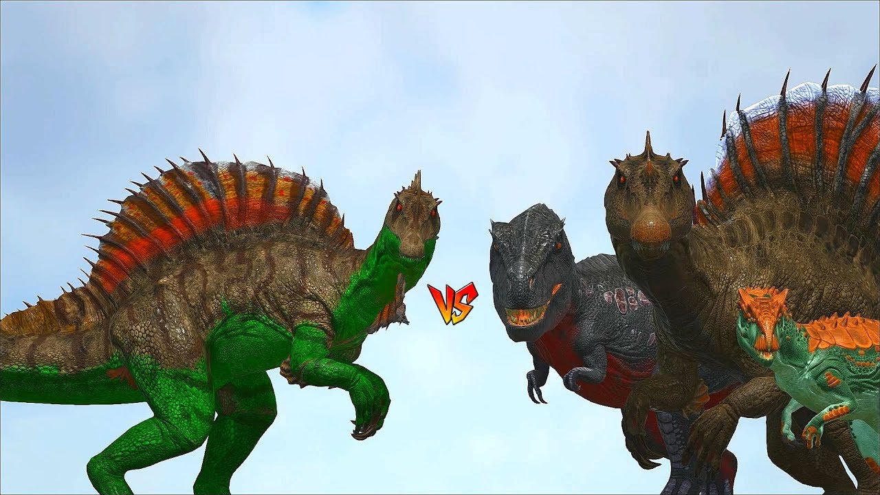 Ark Survival - OXALAIA vs ALL/SPINO/TREX and more [Ep.323] - YouTube