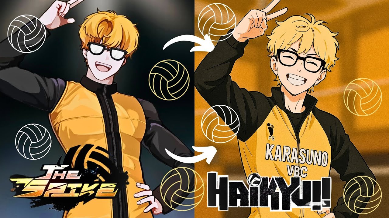 THE SPIKE VOLLEYBALL ATTACKERS - AS THEY WOULD LOOK IN THE ANIME ...
