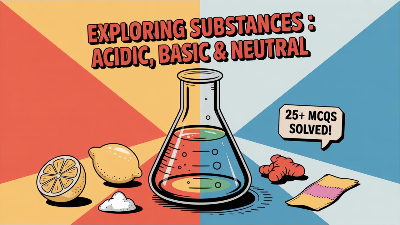 Exploring Substances:Acidic, Basic & Neutral| PART 2 lClass 7 Science ...