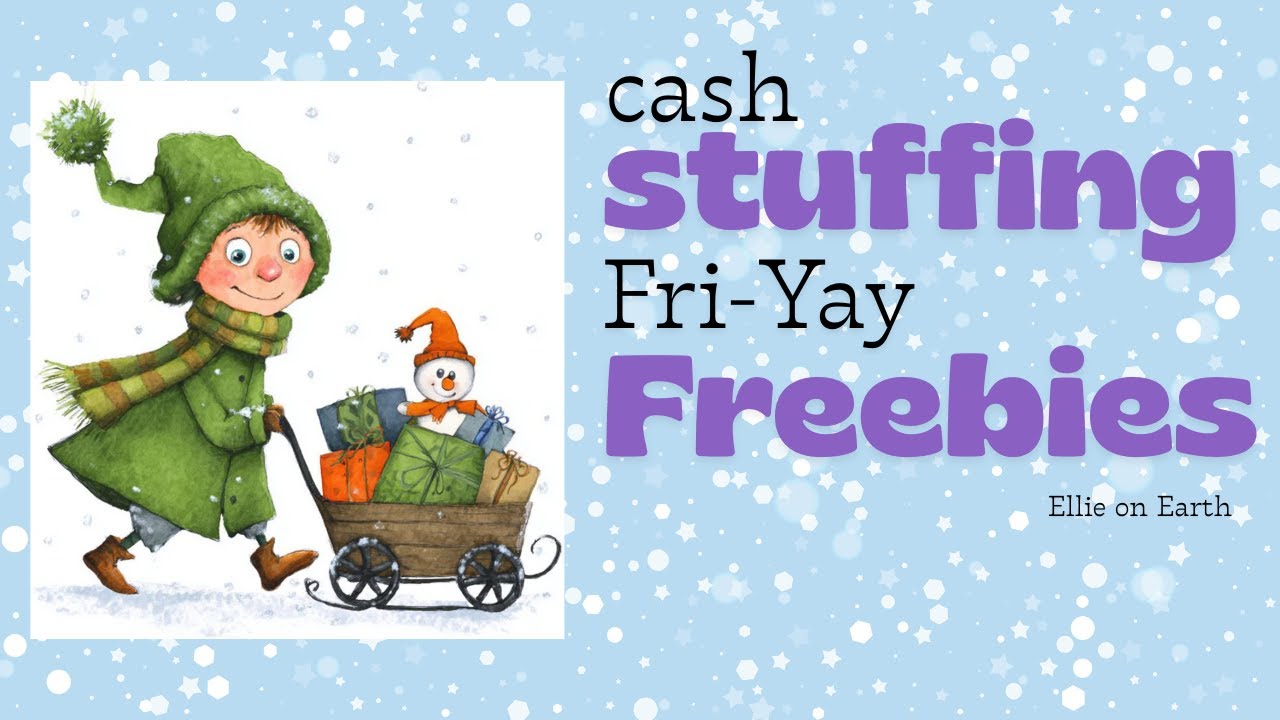 Cash Stuffing the Friday Freebies Savings Challenges - YouTube