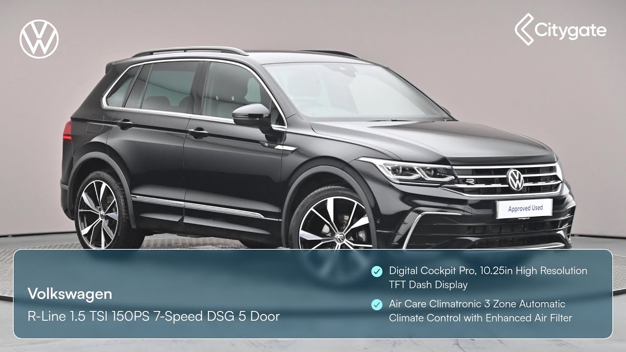 Volkswagen Tiguan - R-Line 1.5 TSI 150PS 7-Speed DSG 5 Door - Citygate ...