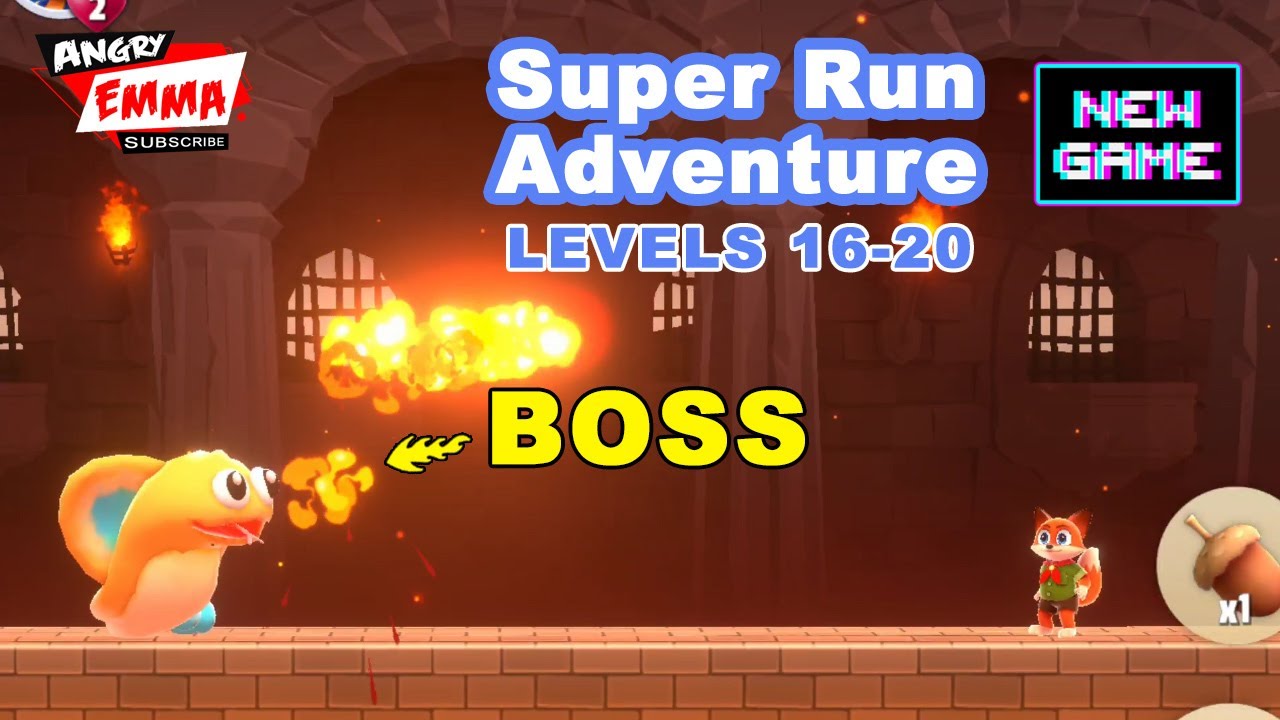 Super Run Adventures - Worlds 2-6 - 2-10 + BOSS (Android Gameplay ...