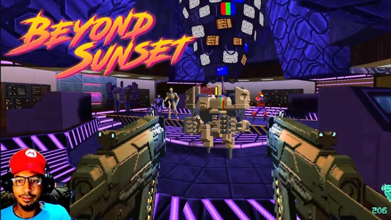 UN DOOM COMBINADO CON CYBERPUNK - BEYOND SUNSET - GAMEPLAY - YouTube