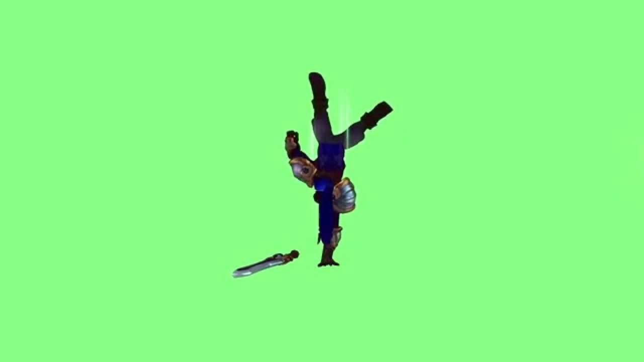 GreenScreen | Garen Dance + Recall - YouTube