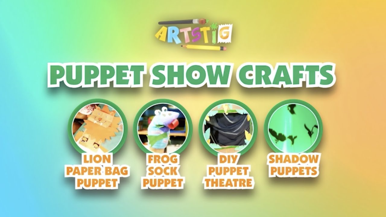 Puppet Show Crafts | Artstig Projects - YouTube