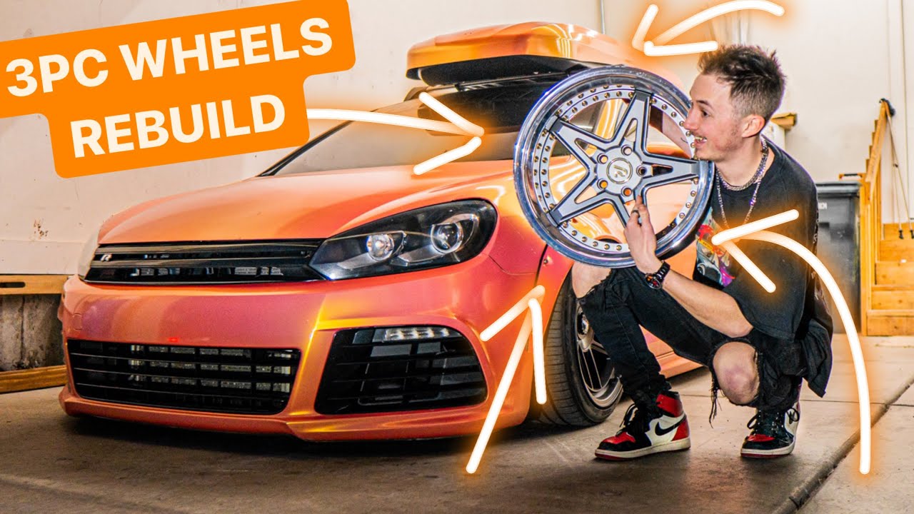 HOW TO REBUILD 3 PIECE WHEELS! - YouTube
