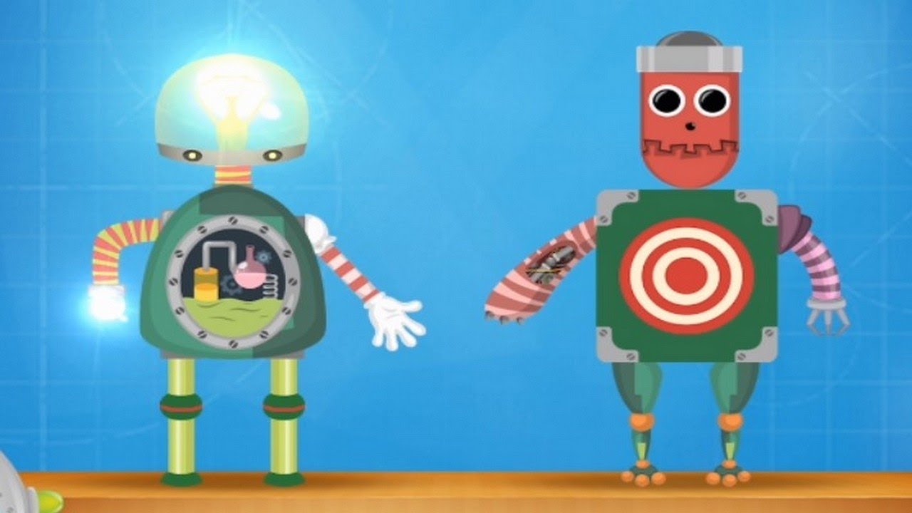 Robot Game for preschool kids and baby - Build robot ,wash and fly #1 ...