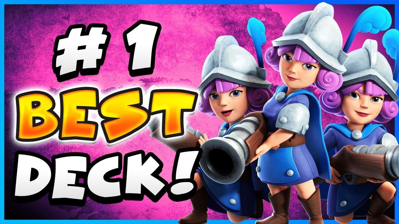 BEST 3 MUSKETEERS DECK in CLASH ROYALE! 🏆 - YouTube