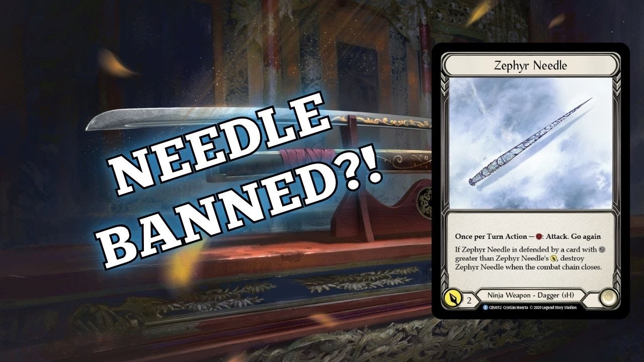 Needle Ban Reaction - Flesh and Blood TCG - YouTube