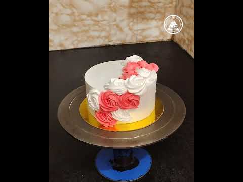 Simple Fancy Cake Decoration | Easy Cake Decorating For Birthday 