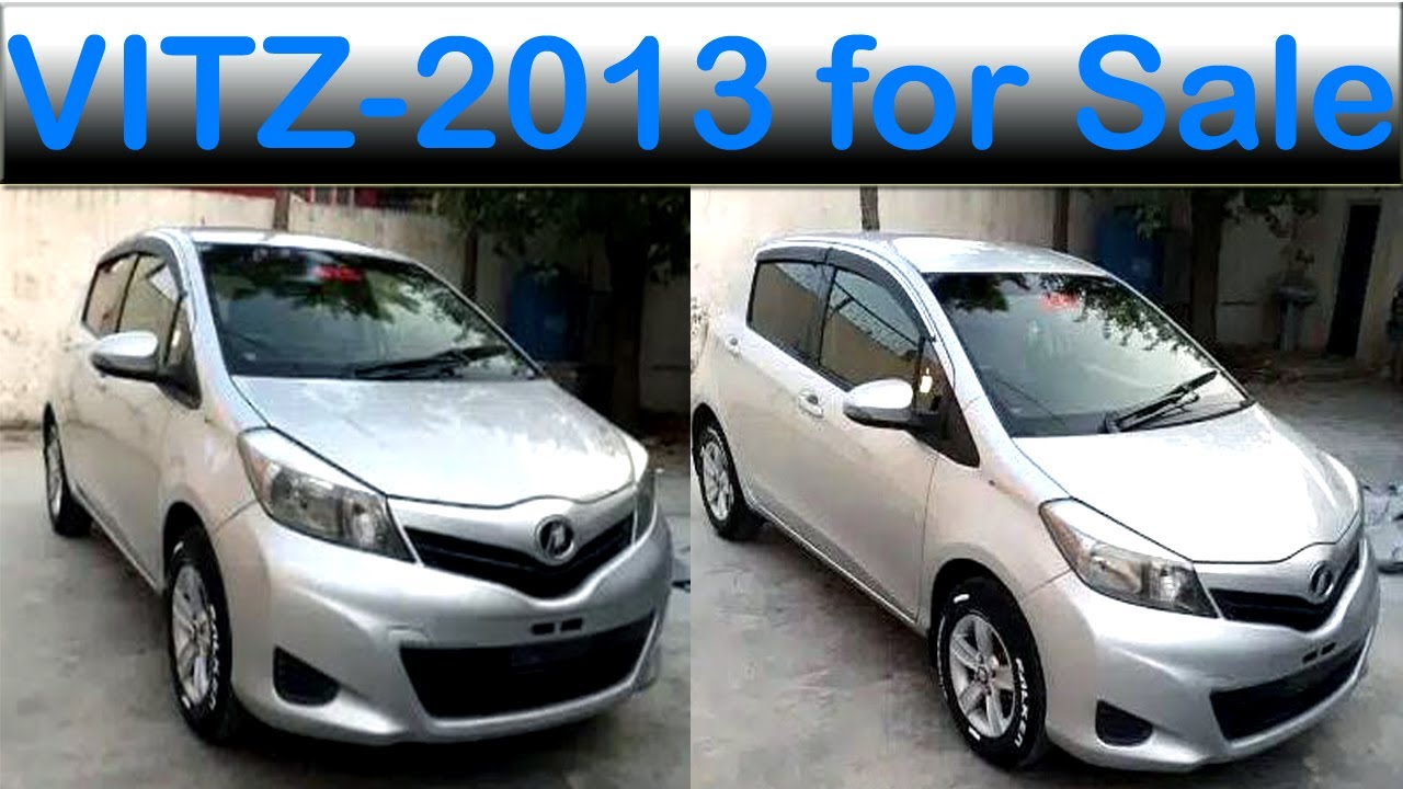 Toyota Vitz 1000cc 2013 model Lahore registered| Vitz for sale in ...