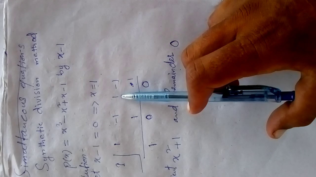 Synthetic Division Method YouTube synthetic-division-method-youtube