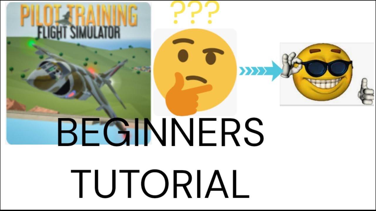Pilot Training Flight Simulator | a tutorial/the basics| #butterlanding ...