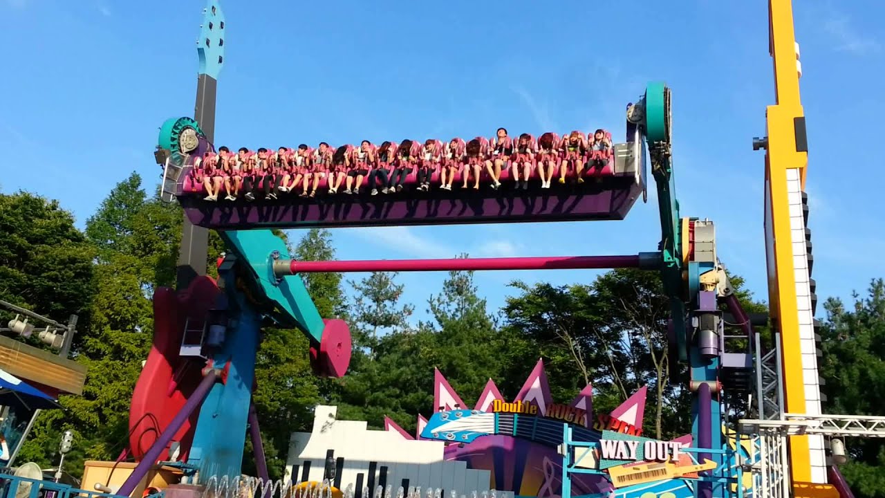 Everland Double rock spin south korea 에버랜드 더블락스핀 - YouTube