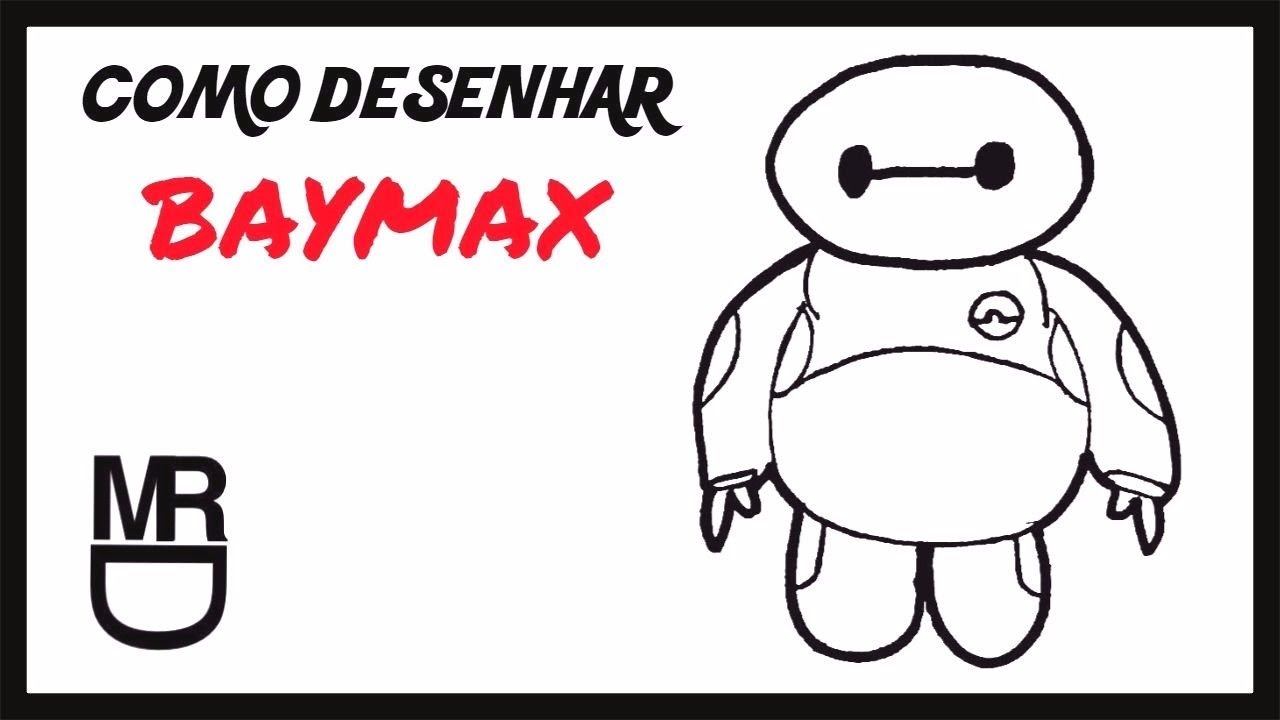 Como desenhar o Baymax Chibi (Big Hero 6) - YouTube