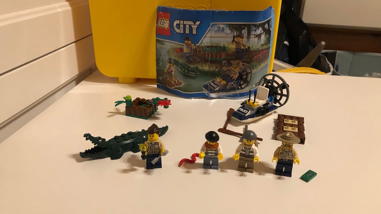 Review Lego City “Swamp Police Starter Set” (60066) - YouTube