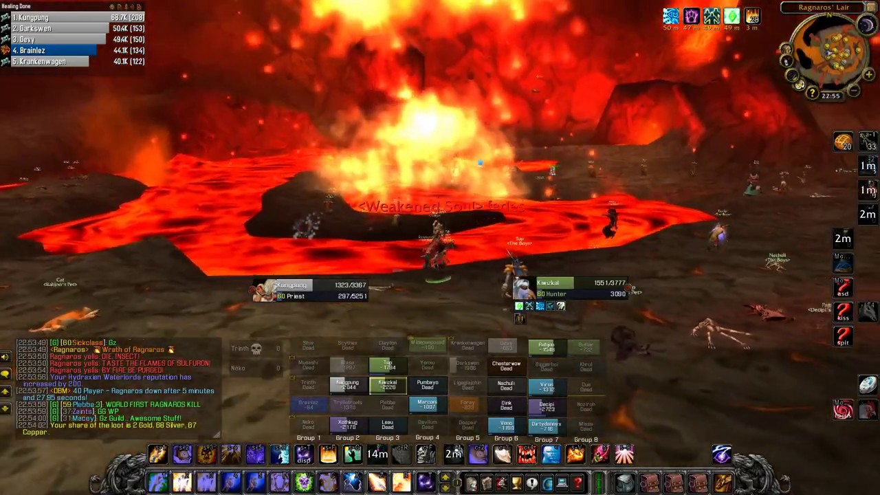 Classic The Boys realm first Ragnaros - YouTube