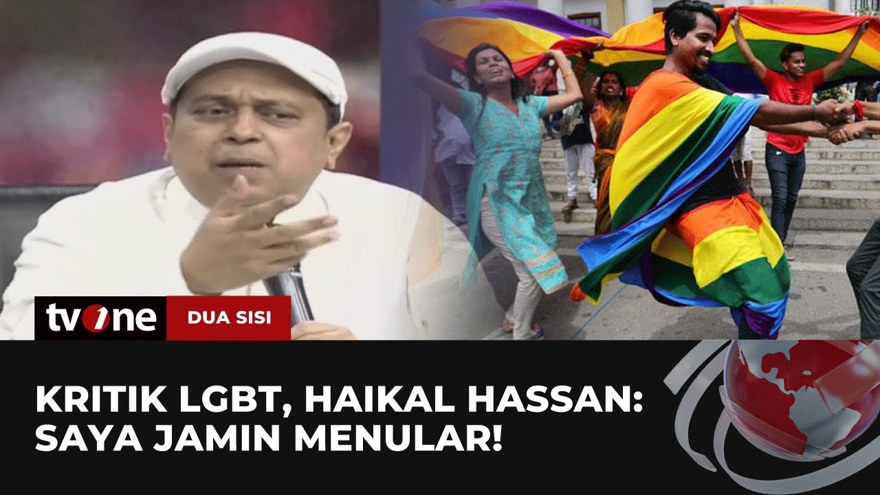 Inilah Momen Babe Haikal Sebut LGBT Sebagai Penyakit dan Bisa Menular | Dua Sisi tvOne - YouTube