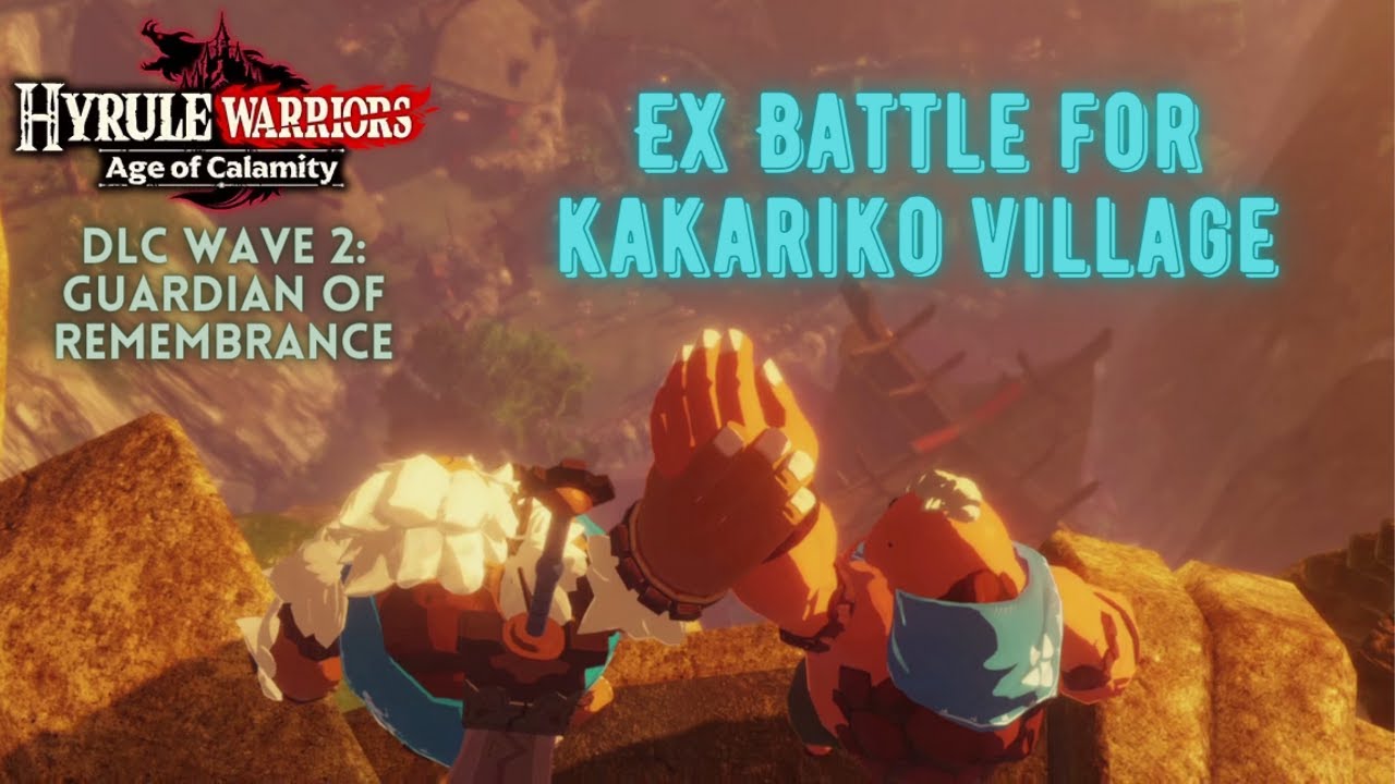 Hyrule Warriors AOC DLC 2: Ex Battle for Kakariko Village - YouTube