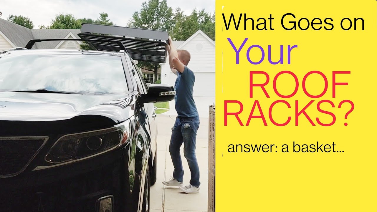 Roof Rack BASKET REVIEW & 5min Install - YouTube