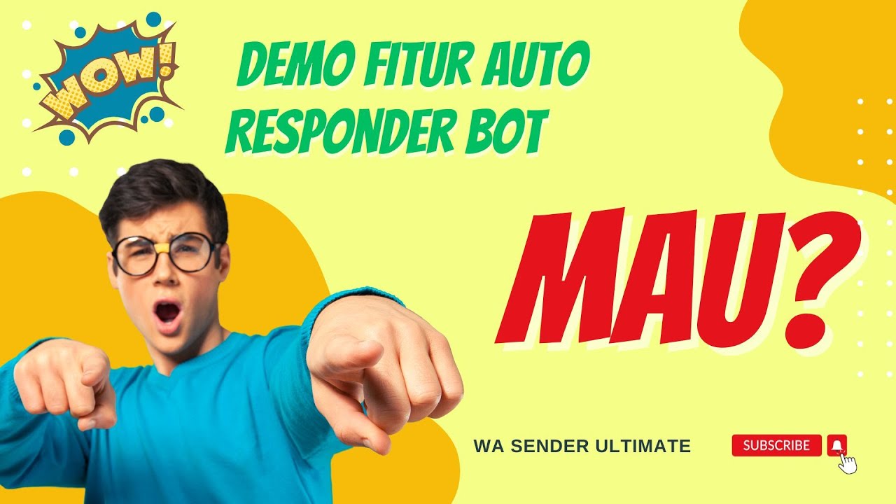 4. Demo Fitur Auto Responder BOT - YouTube
