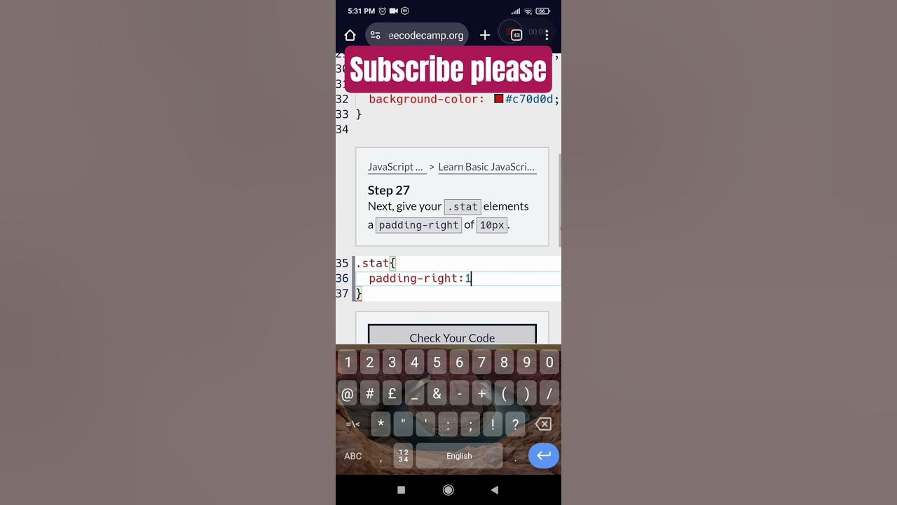 Learn Basic Javascript By Building A Role Playing Game| Step 27# 