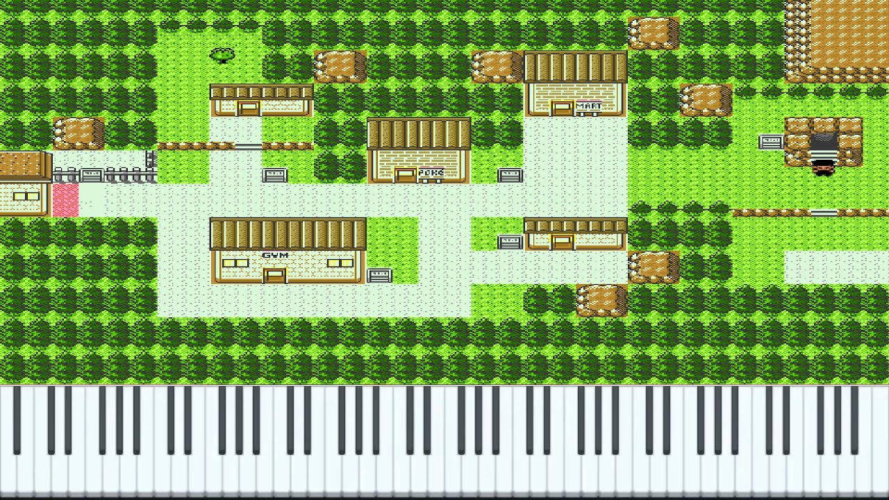 Azalea Town / Blackthorn City - Pokemon G/S/C - Piano Solo - YouTube