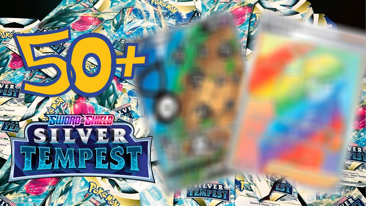 OPENING OVER 50 POKEMON SILVER TEMPEST PACKS! - YouTube