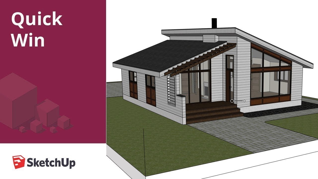 How To Compose A View In SketchUp Quick Win YouTube How To Compose A View In SketchUp Quick Win YouTube