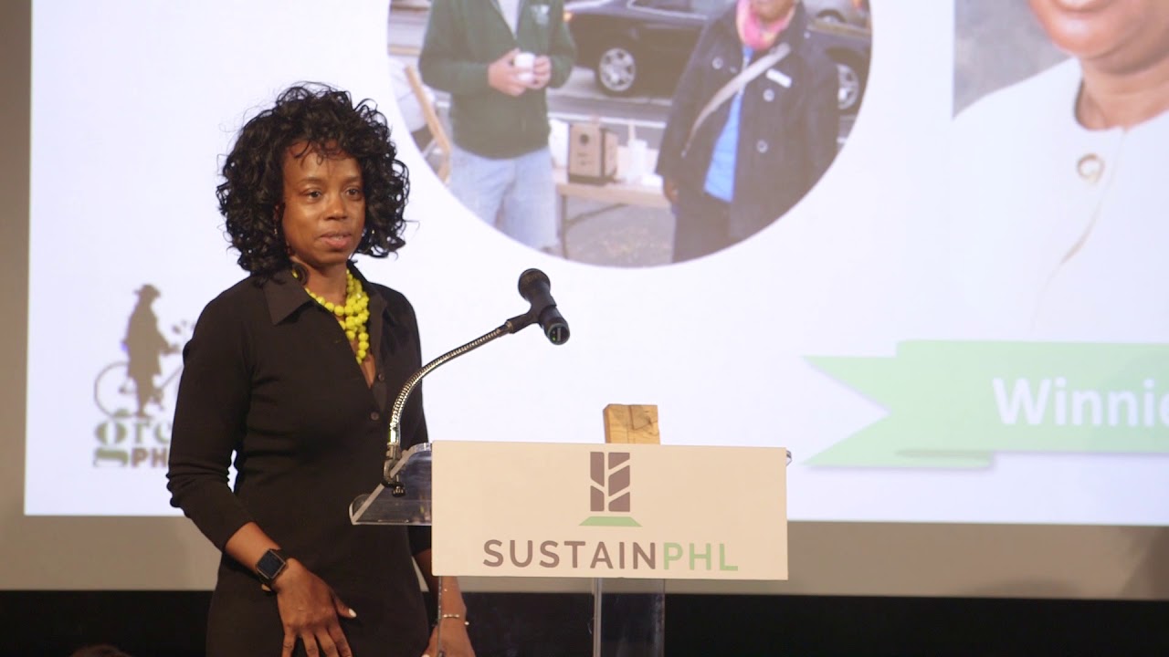 SustainPHL - 2017 - Winnie Harris - Green Legacy Award - YouTube
