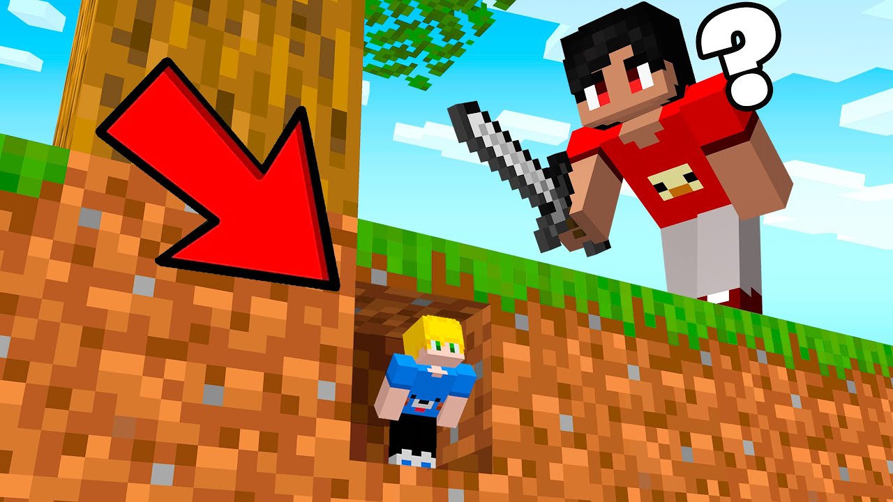 Fiquei Pequeno Para Roubar Meu Amigo No Minecraft Youtube