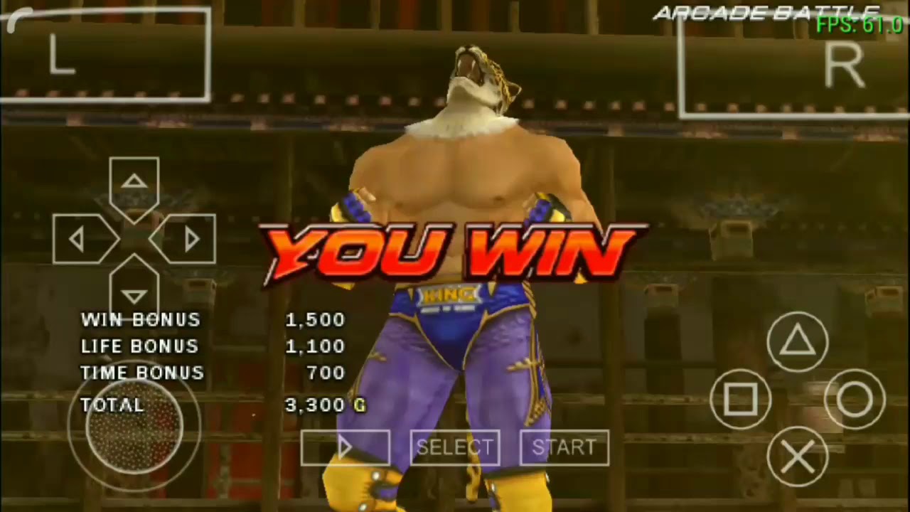 PPSSPP | King | Tekken 6 Gameplay - YouTube