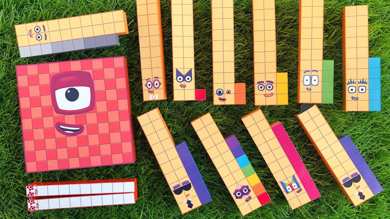 Looking for Numberblocks Puzzle Tetris 345 NEW Space ASMR | Satisfying ...