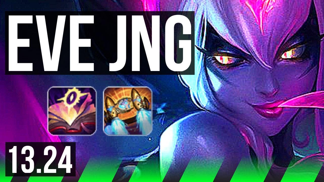 EVE vs NOCTURNE (JNG) | 3200+ games, 12/1/4, Legendary, Rank 9 Eve | KR ...