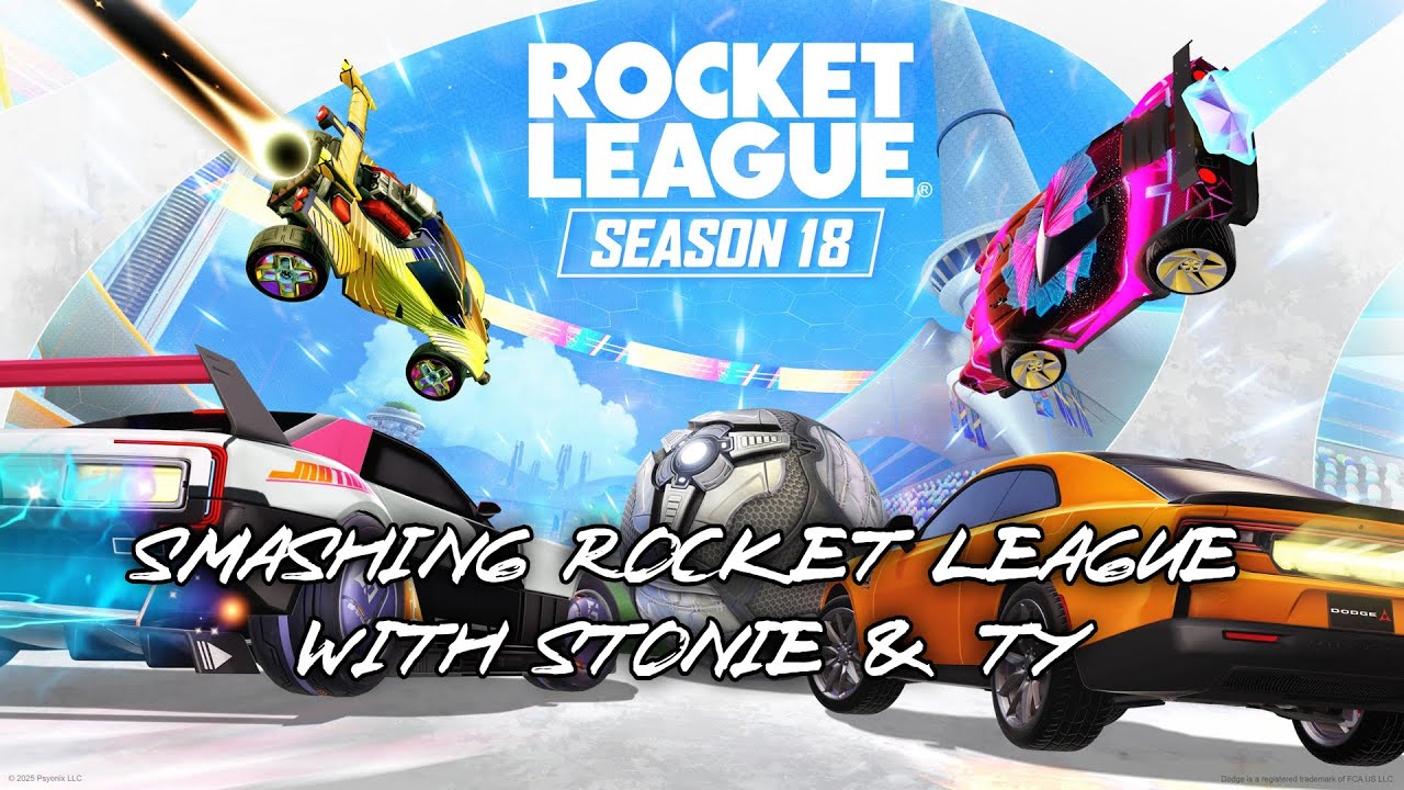 Smashing Some Rocket League w/Stonie & Ty - YouTube