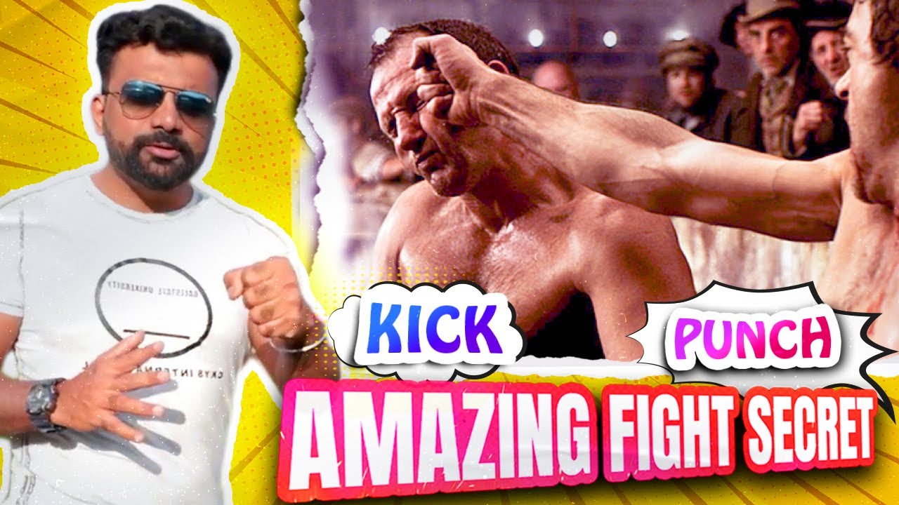 Amazing punch & kick secrets | real logic behind the fighting scene ...
