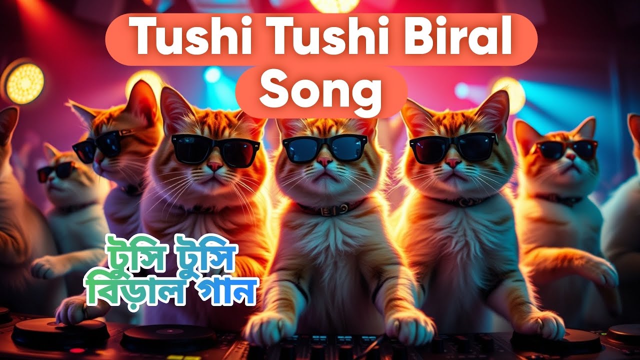 Tushi Biral Song || Cartoon Song || Rs1 Media || Cats Song || টুসি টুসি ...