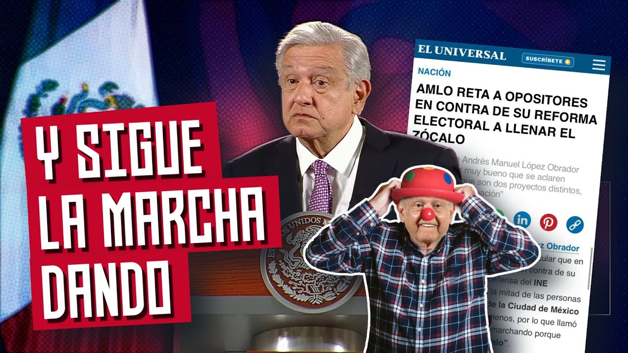 🧓🏻🌶️🔥 "Y sigue la marcha dando" - #AMLO - YouTube