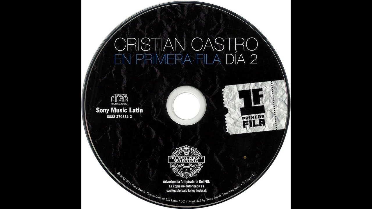 Cuando me miras asi-Cristian Castro en primera fila-dia 2 CD - YouTube